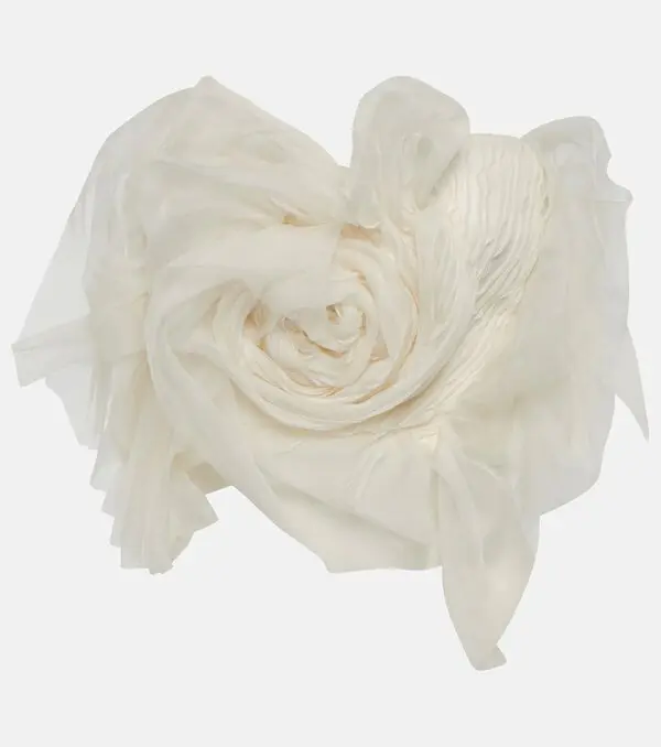 DANIELLE FRANKEL Macie Silk Organza Bustier
