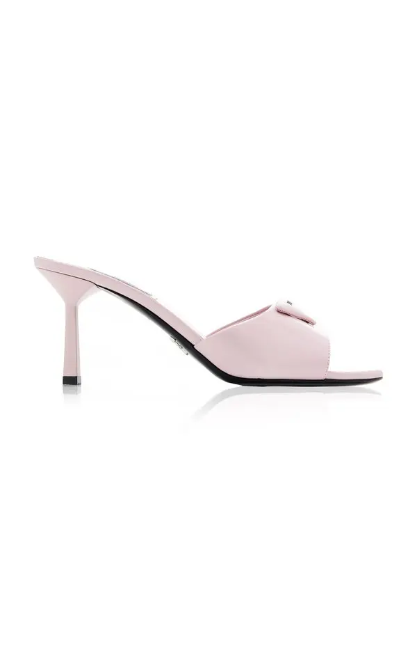 Prada Leather Mules