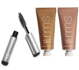 RMS BEAUTY Straight Up Volumizing Mascara &eyelight Set