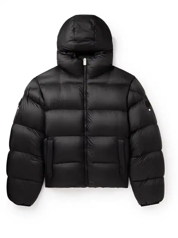 Moncler 1017 Alyx 9sm Padded Shell Down Jacket - Black | Editorialist
