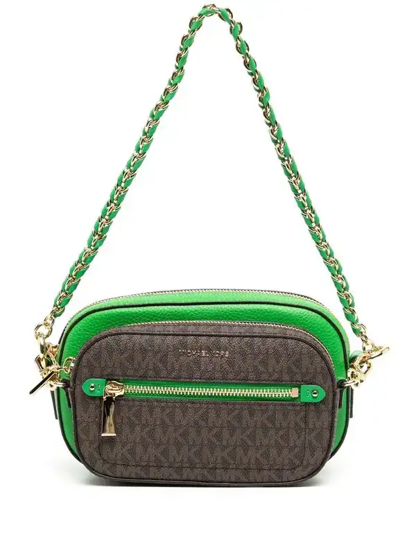 Michael Kors Jet Set Crossbody Bag In Green 39% Off Editorialist