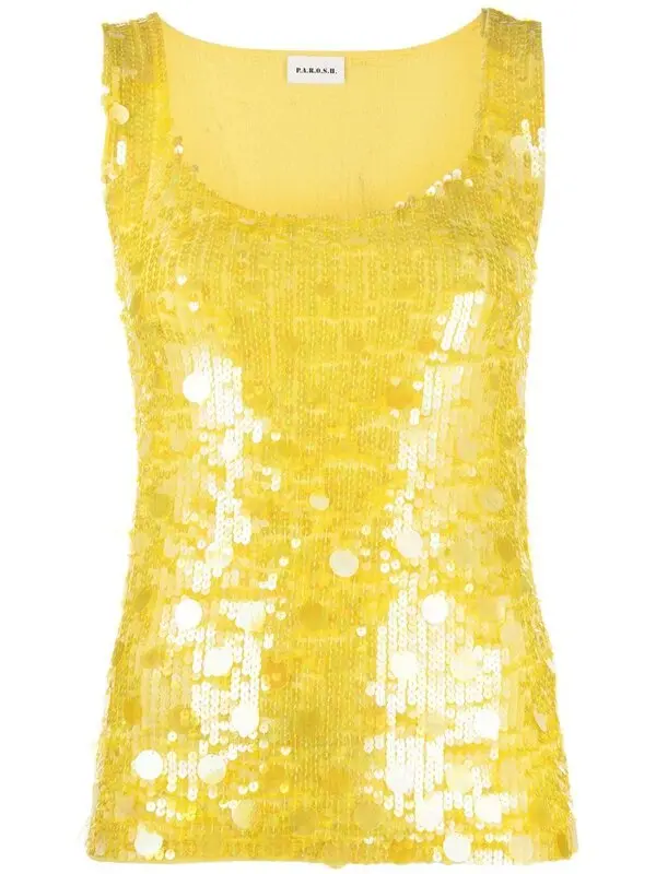 P.a.r.o.s.h Sequin-embellished Vest