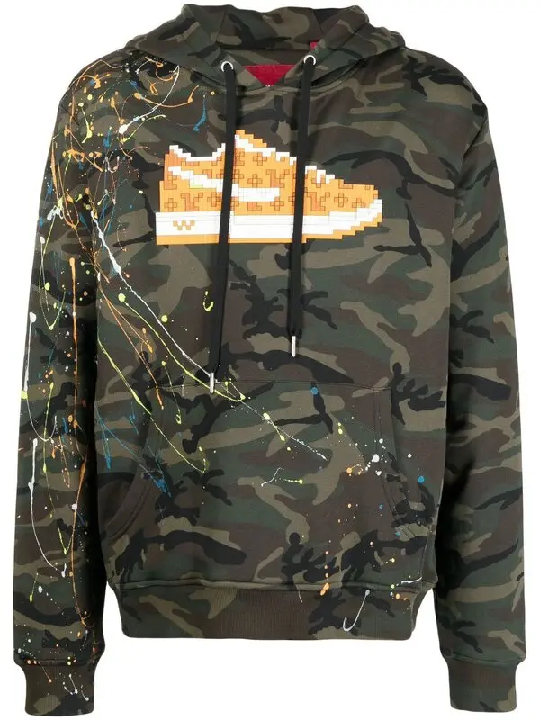 MOSTLY HEARD RARELY SEEN Camouflage Print Hoodie