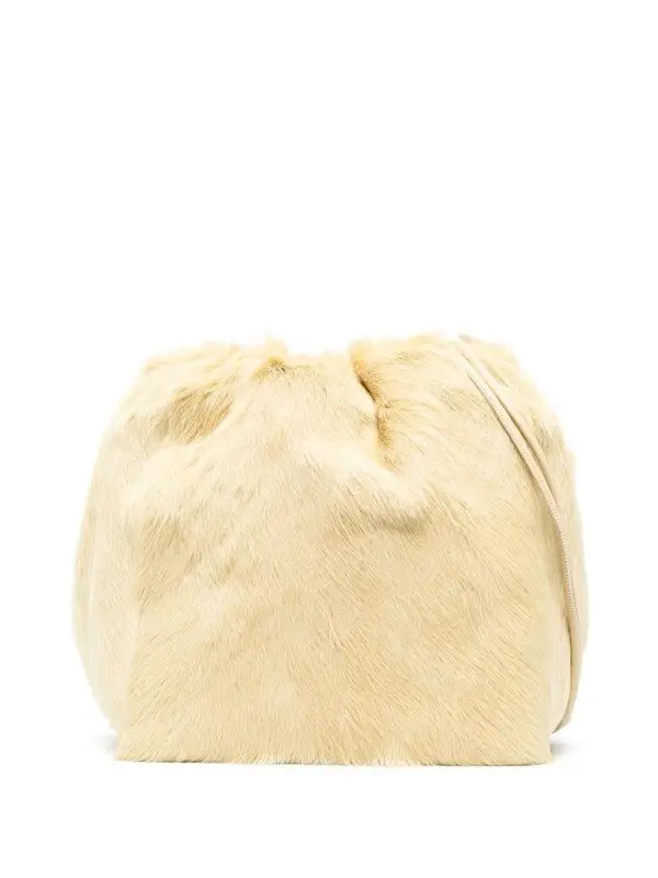 JIL SANDER Fur Shoulder Bag