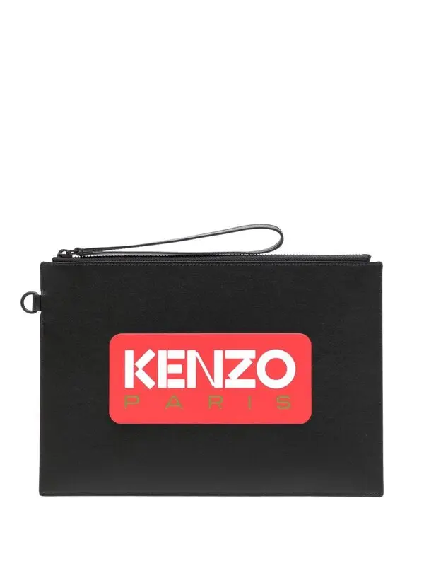 Kenzo Logo-print Clutch
