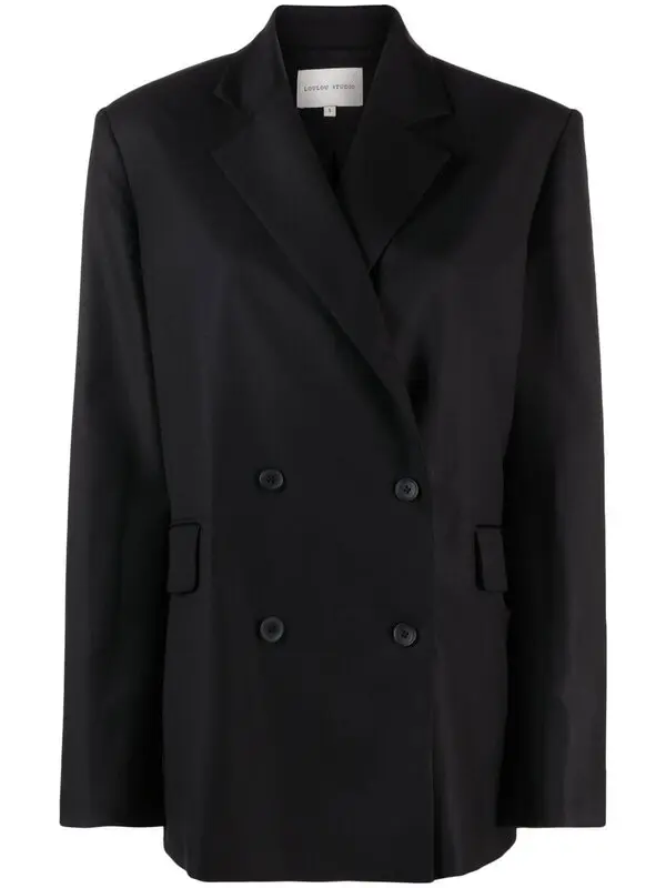 Loulou De Saison Loulou Studio Wool Blazer - Black