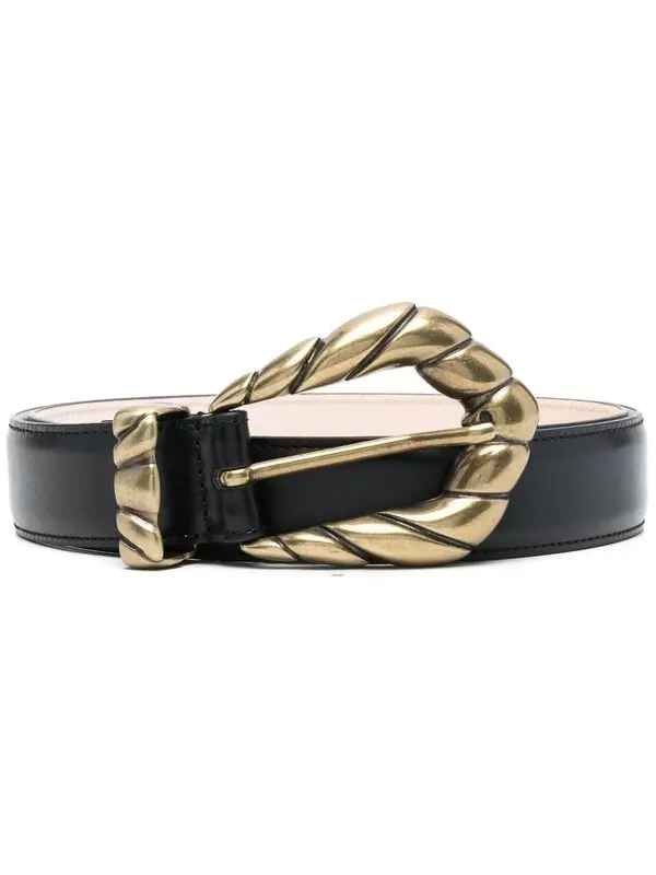IRO PARIS Embella Buckle-fastening Belt - Black