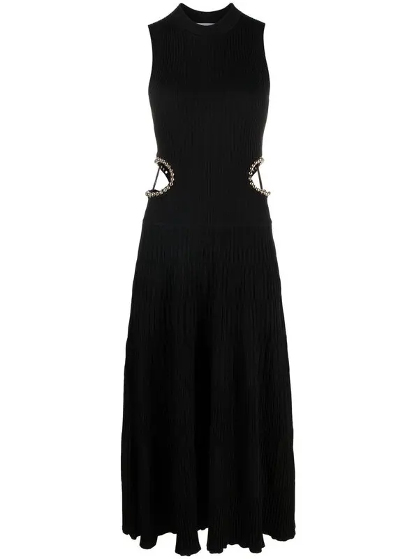 Simkhai Cut-out Knitted Dress