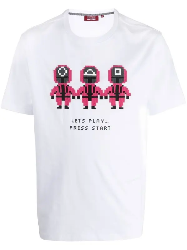 MOSTLY HEARD RARELY SEEN Pink Trio Graphic-print T-shirt