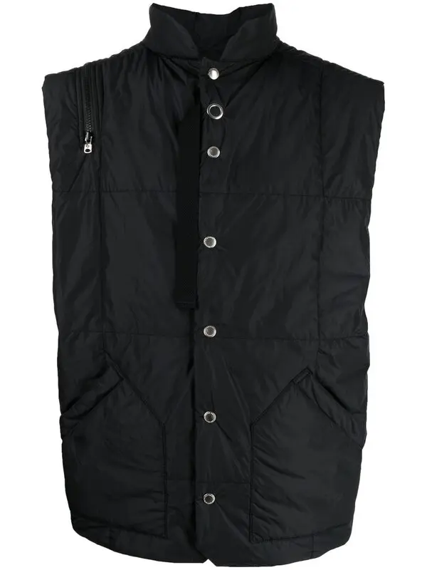TAKAHIROMIYASHITA THESOLOIST. Padded Gilet - Black