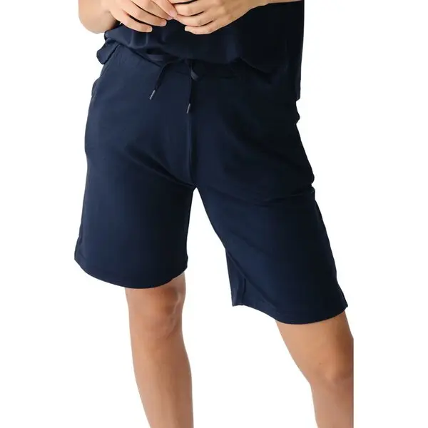 Cozy Earth Ultrasoft Bermuda Pajama Shorts - Navy
