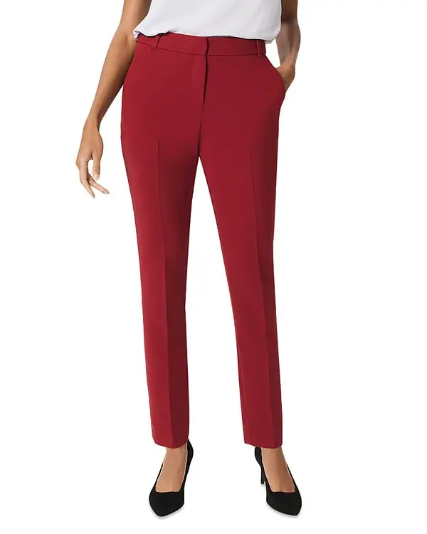 HOBBS LONDON Suki Tailored Trousers - Rhubarb Red