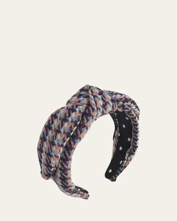 Lele Sadoughi Tweed Veronica Headband