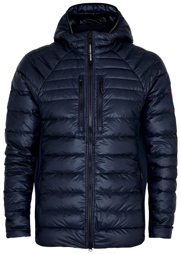 Canada Goose Hybridge Lite Hooded Jacket - Navy