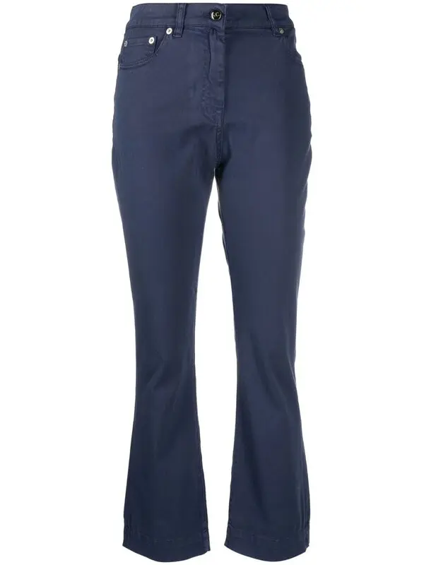 SEMICOUTURE Frederick Flared Cropped Jeans