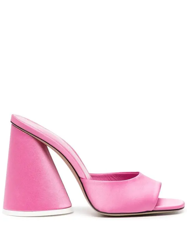 Attico Luz 105mm Satin Sandals