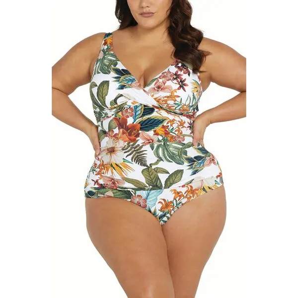 ARTESANDS Into The Salt Delacroix One-piece Swimsuit - White