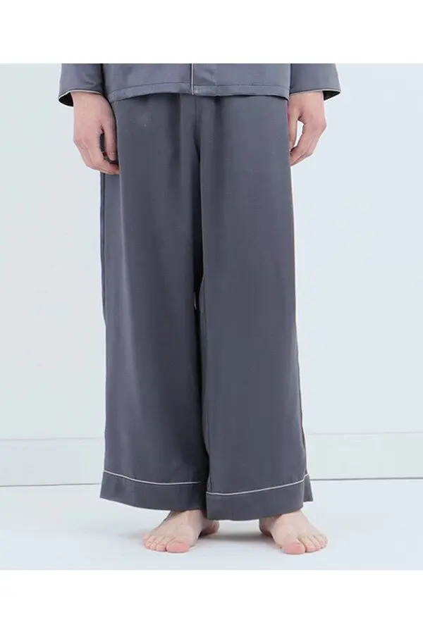 FOO TOKYO Silk Pajamas Gray