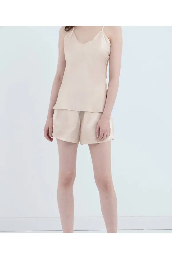 FOO TOKYO Silk Shorts - White