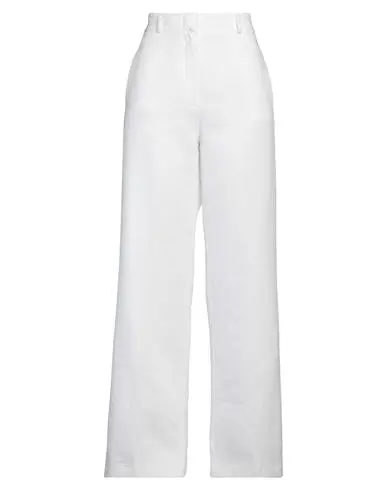 DRUMOHR Straight Leg Chinos - White