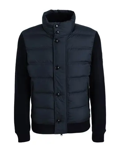 Woolrich Wool Bonded Hybrid Fleece Puffer - Blue