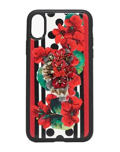 Dolce & Gabbana Covers & Cases Calfskin, Polycarbonate, Rubber