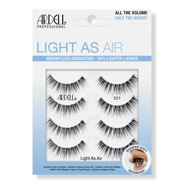 ARDELL Light As Air Lashes #521 Multipack