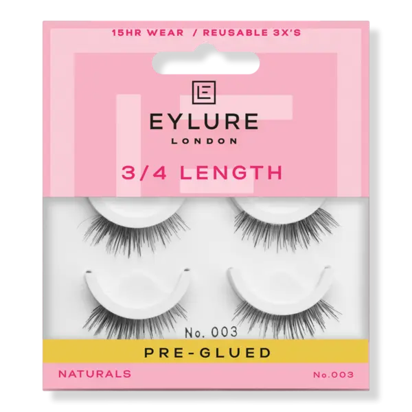 EYLURE Pre-glued Light & Wispy No. 003 Eyelashes Twin Pack