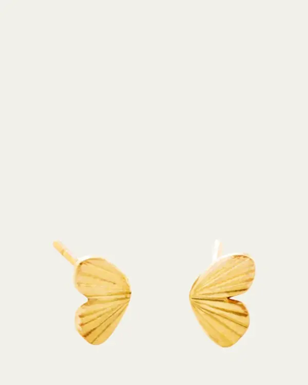 James Banks 18k Asterope Single Wing Stud Earring - Gold