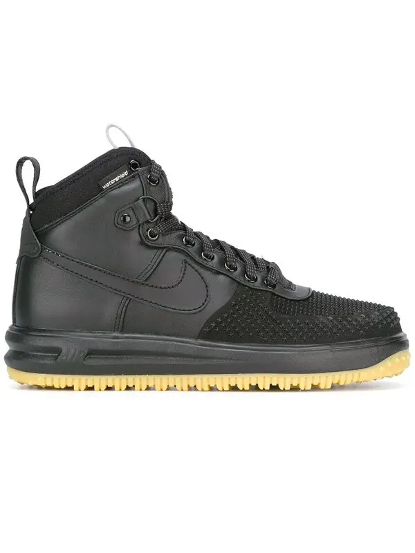 Nike Lunar Force 1 Duckboot Sneakers - Black