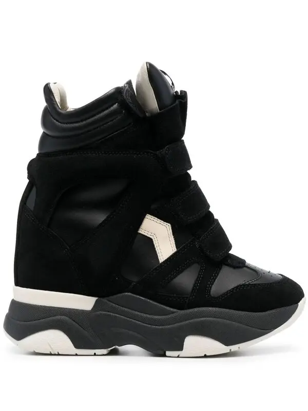 Isabel Marant Balskee High-top Sneakers - Black