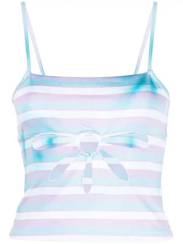 Collina Strada Stripe-detail Tank Top