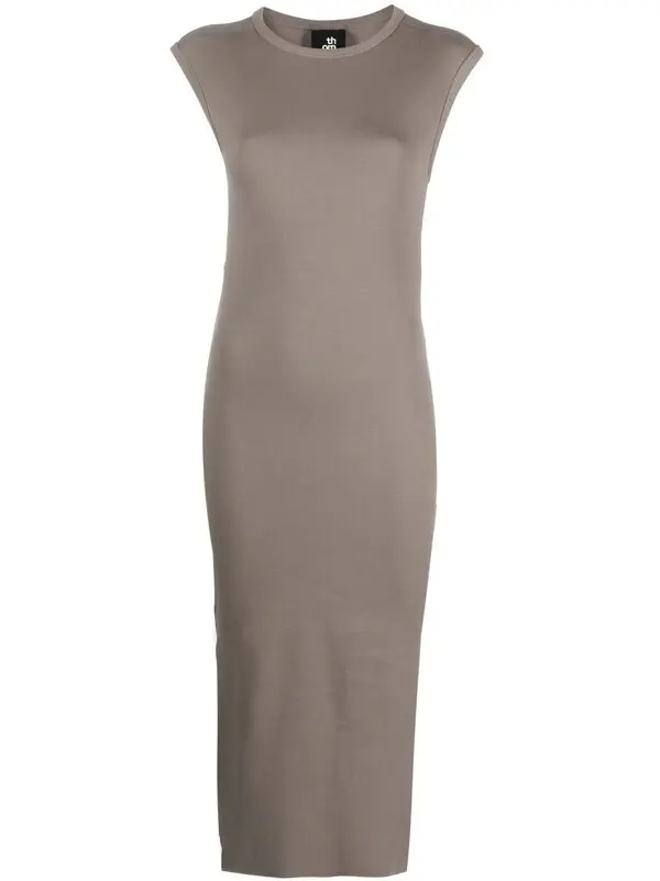 THOM KROM Jersey Midi Dress - Neutrals