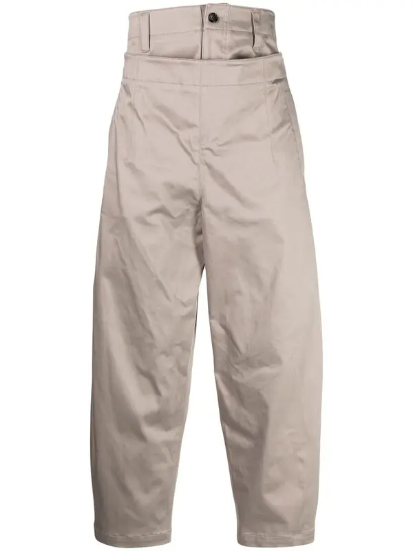 SONGZIO Wide-leg Trousers - Brown
