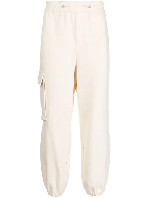 SONGZIO Cargo Style Track Pants - White
