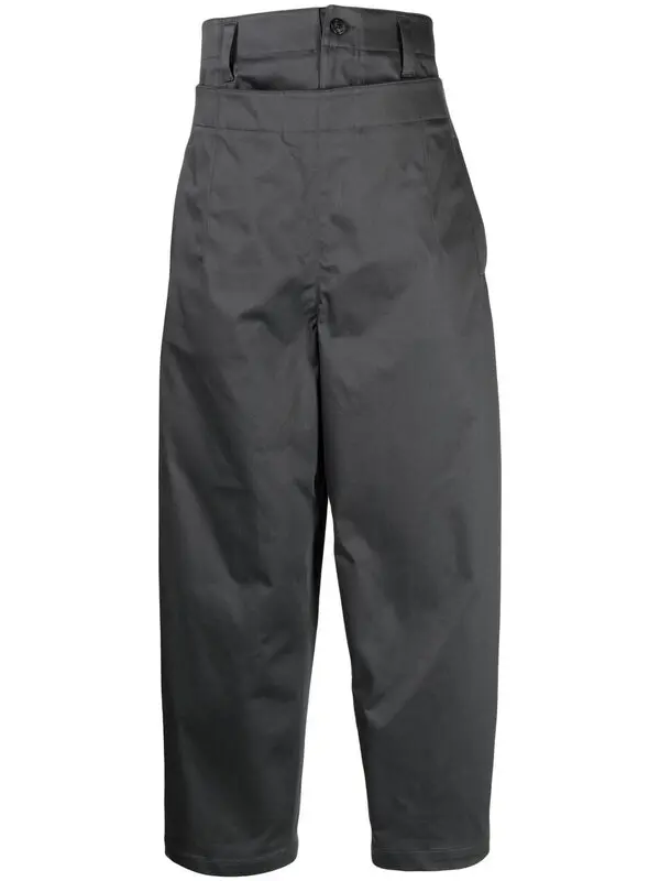 SONGZIO Wide-leg Tailored Trousers - Blue