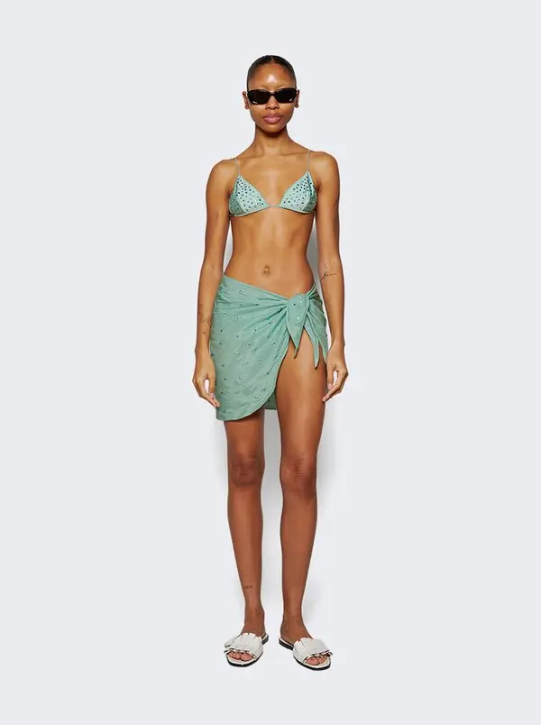 OSÃ©REE Oséree Gem Two Piece Bikini - Aqua