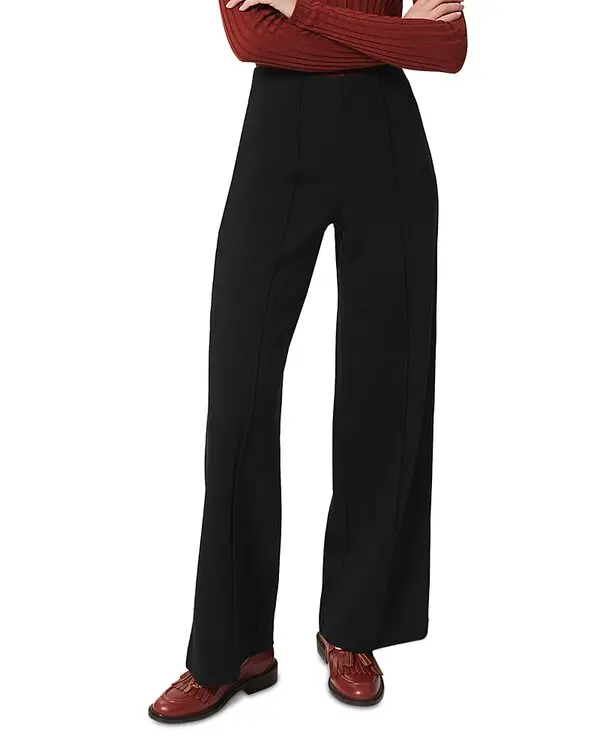 HOBBS LONDON Prim Wide Leg Trousers