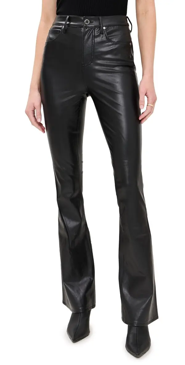 Veronica Beard Beverly High Rise Skinny Flare Pants - Black | Editorialist