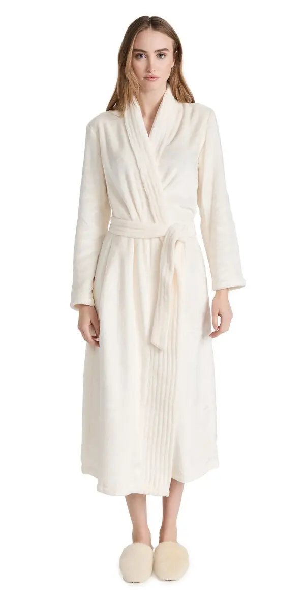 Eberjey Chalet The Plush Robe In One-Color - 50% Off | Editorialist