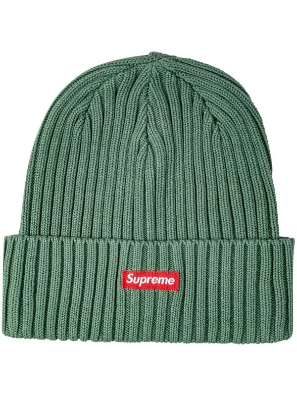 Supreme Ribbed-knit Beanie - Green