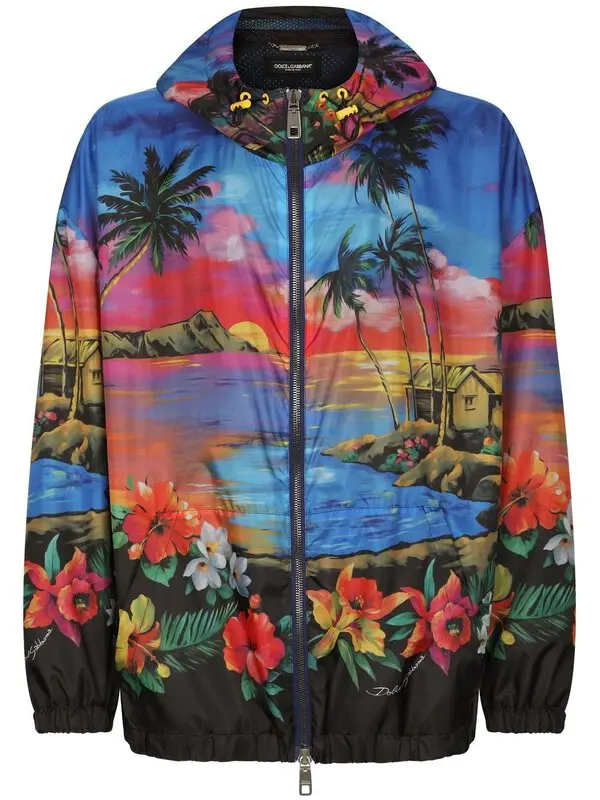 Dolce & Gabbana Graphic Print Jacket