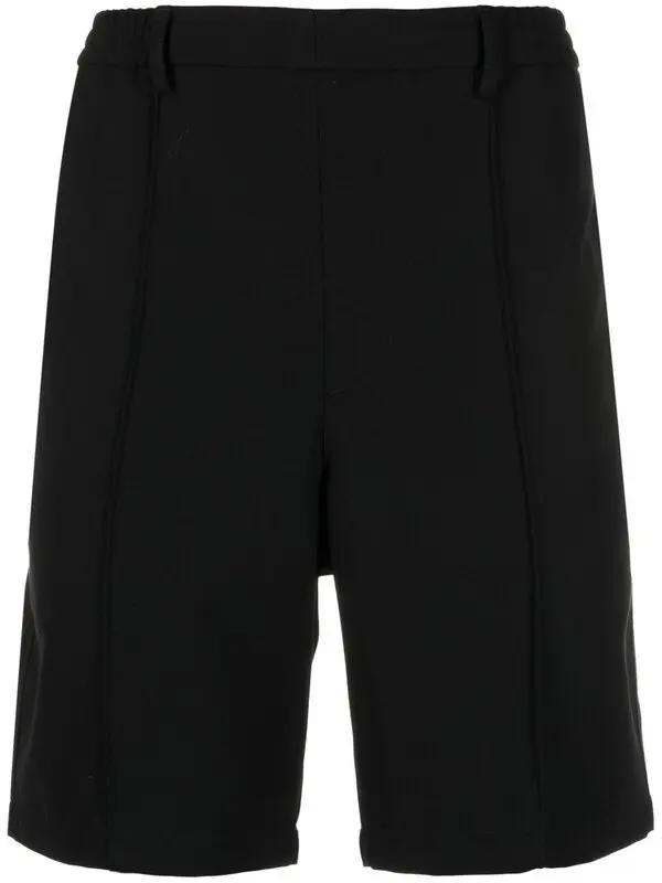 Ami Elasticated-waist Bermuda Shorts