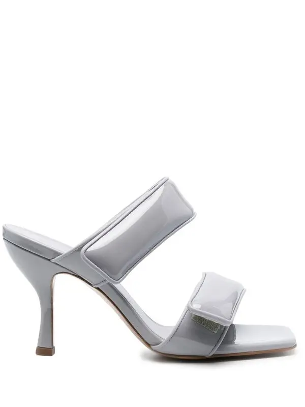 GIABORGHINI Perni 03 80mm Double-strap Sandals - Grey