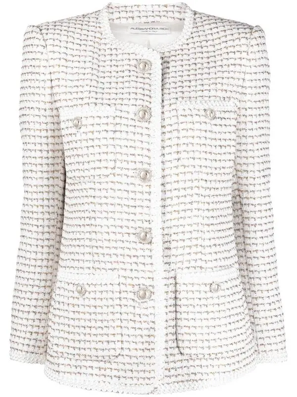 Alessandra Rich Round-neck Jacket