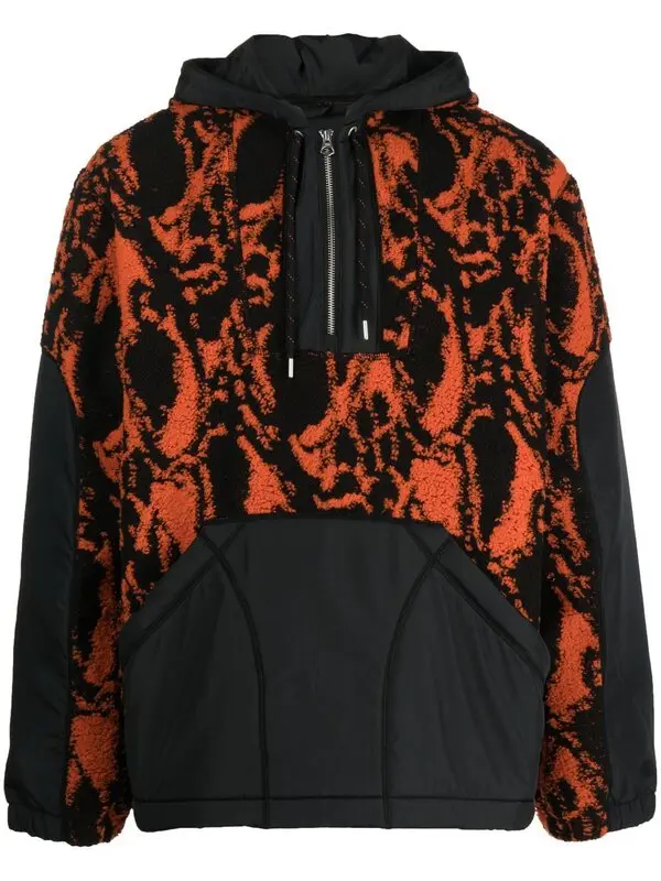 Wood Wood Pullover Fleece Jacket
