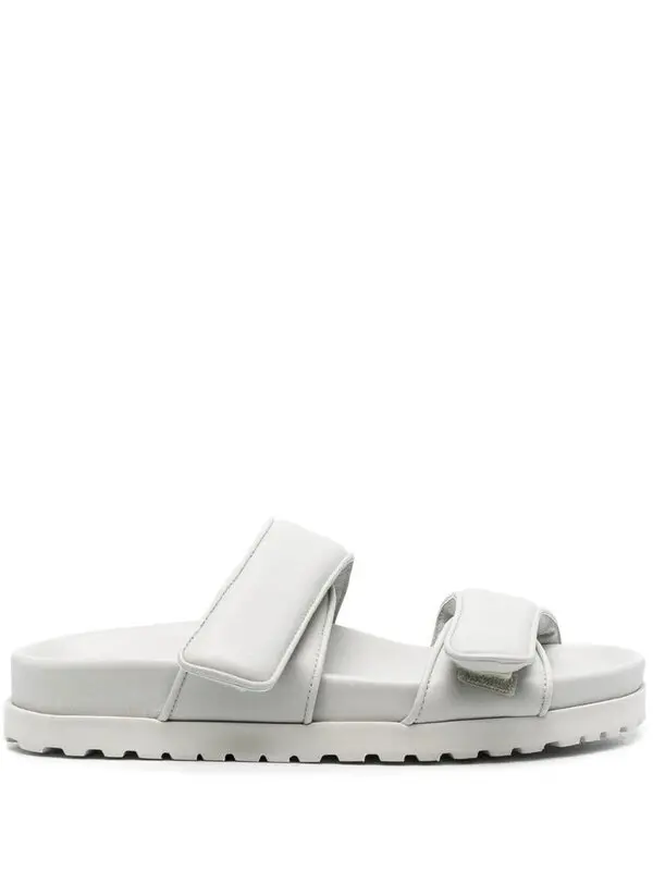 GIABORGHINI Perni 11 Double-strap Slides - Grey