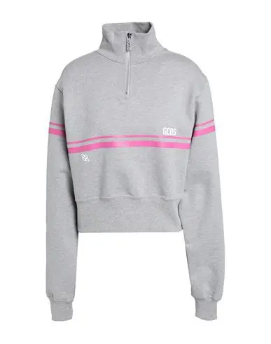 Gcds Cotton French Terry Sweatshirt - Grey