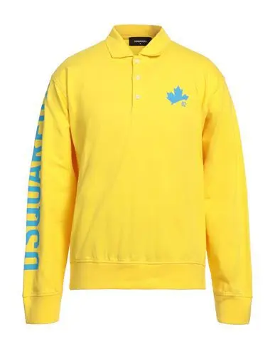 Dsquared2 Polo Shirt Size Cotton - Yellow