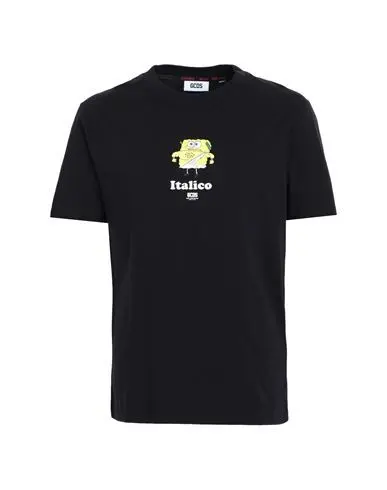 Gcds X Spongebob T-shirt Size Cotton - Black